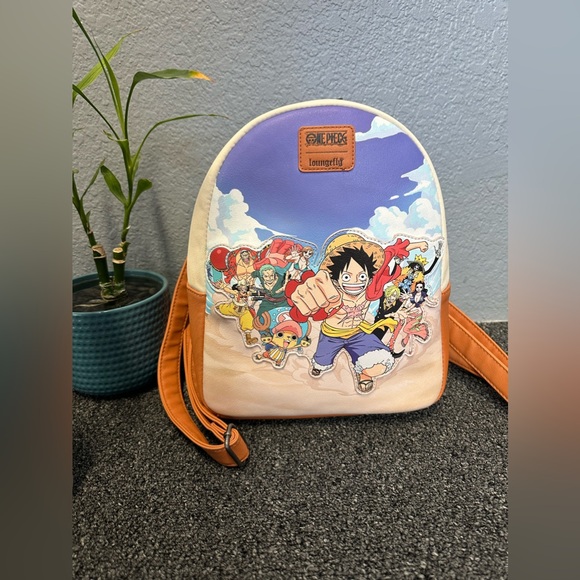Loungefly | Bags | Loungefly One Piece Group Beach Mini Backpack Bag ...